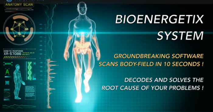 Unique properties od bioenergetic voice scan